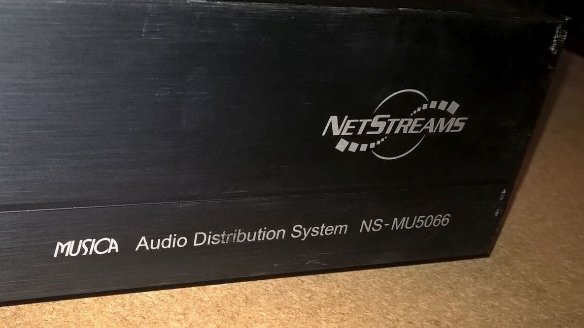 Netstreams NS-MU5066ADC Musica Audio Distribution System Good Condition