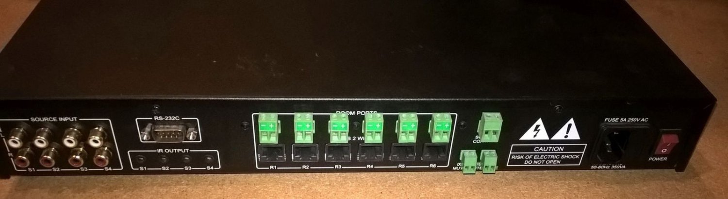 Netstreams NS-MU5066ADC Musica Audio Distribution System Good Condition