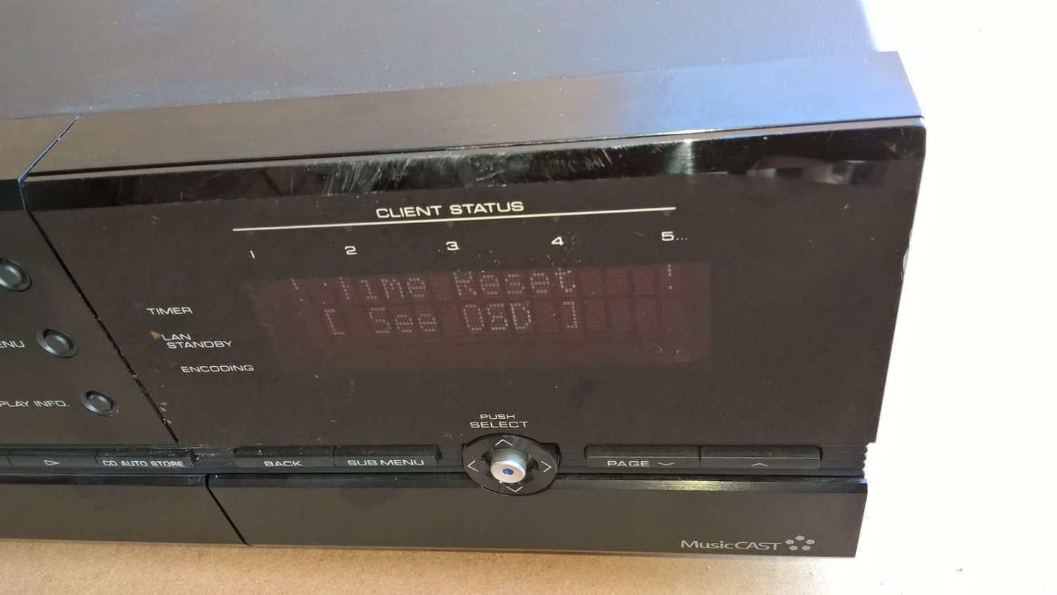 YAMAHA MCX-1000 DIGITAL MEDIA SERVER MUSIC CAST