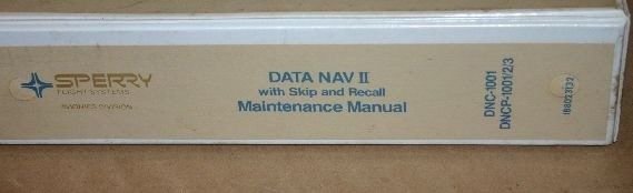 Honeywell Sperry Data Nav II Computer DNC-1001+DNCP Component ...