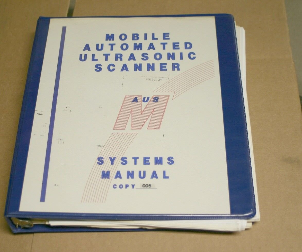 MAUS McDonnell Douglas MM-149 Mobile Automated Ultrasonic Scanner ...