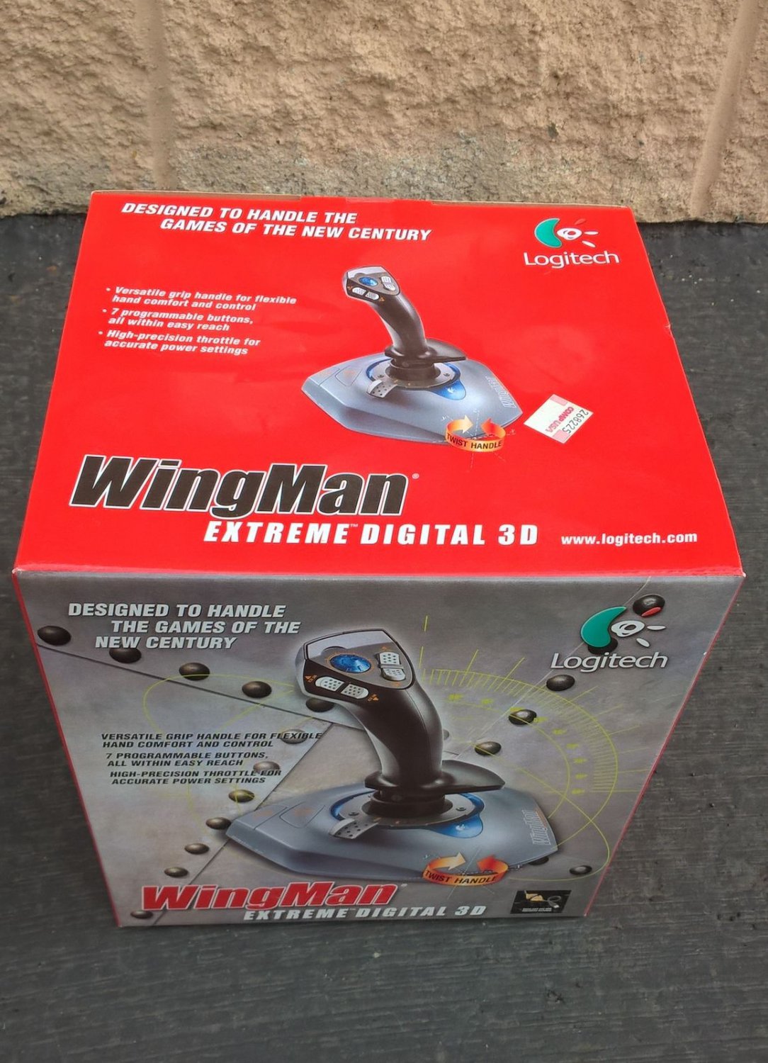 NEW!! SEALED Logitech Wingman Extreme Digital 3D USB Joystick ...