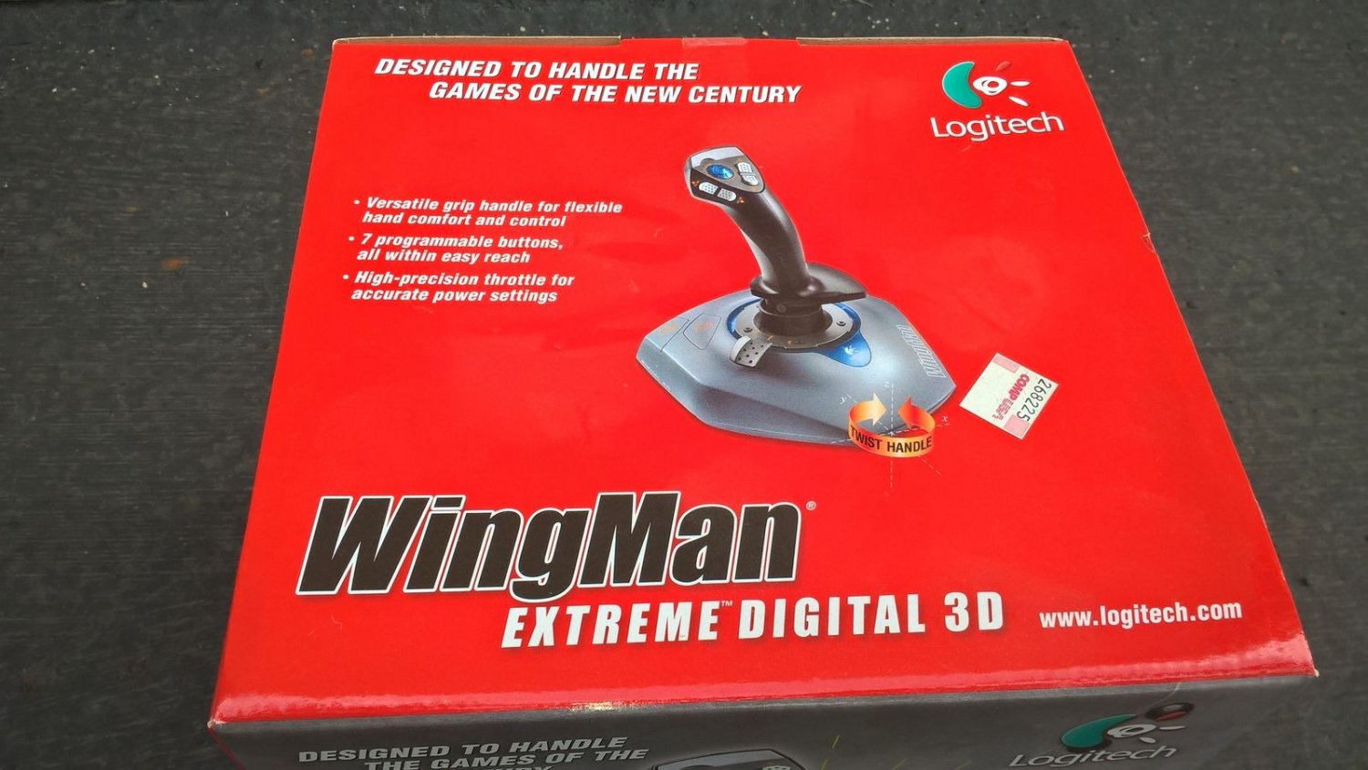 NEW!! SEALED Logitech Wingman Extreme Digital 3D USB Joystick ...