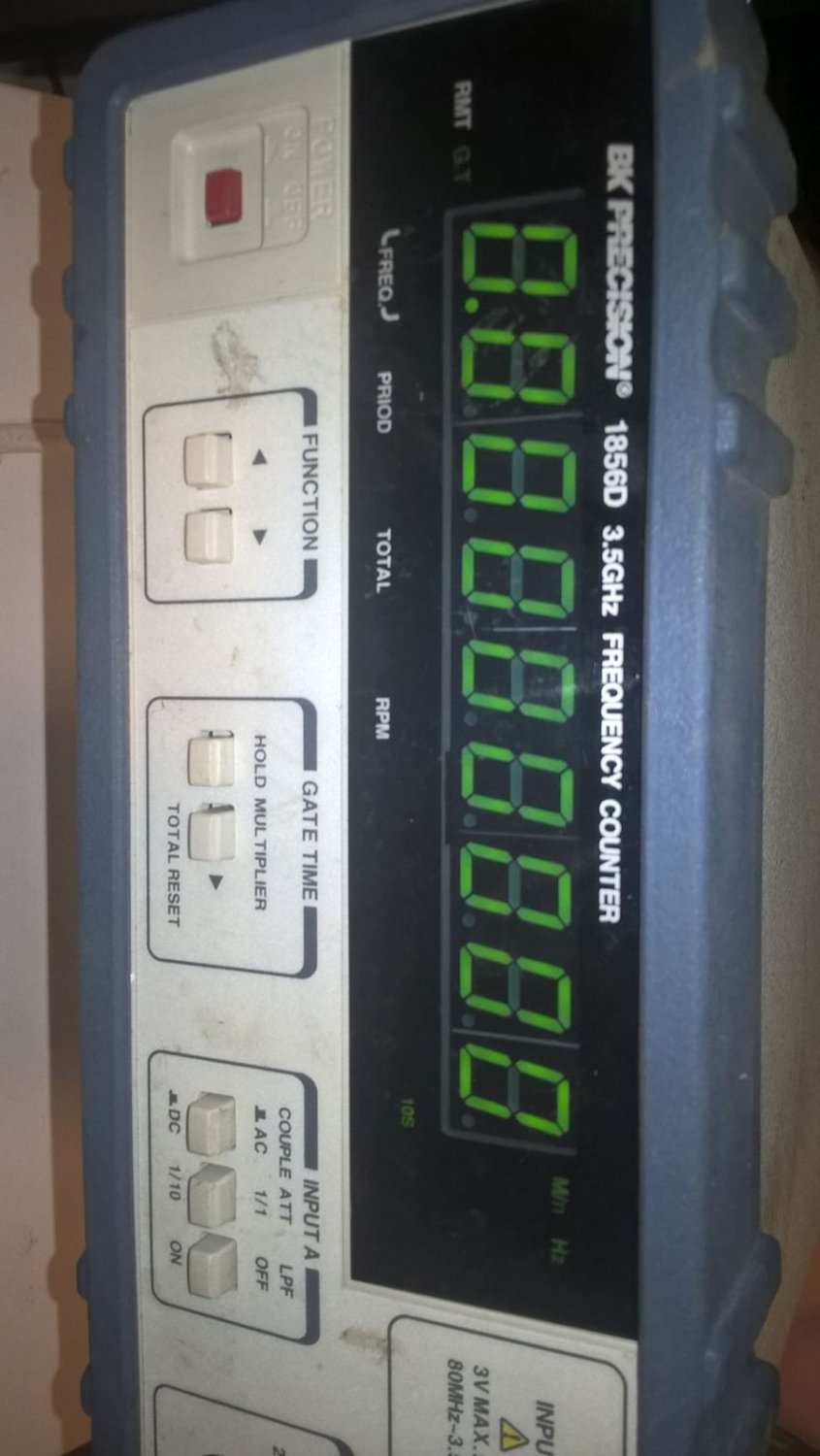 BK Precision 1856D 3.5 GHz Frequency Counter 3.5 GHz Frequency Counter
