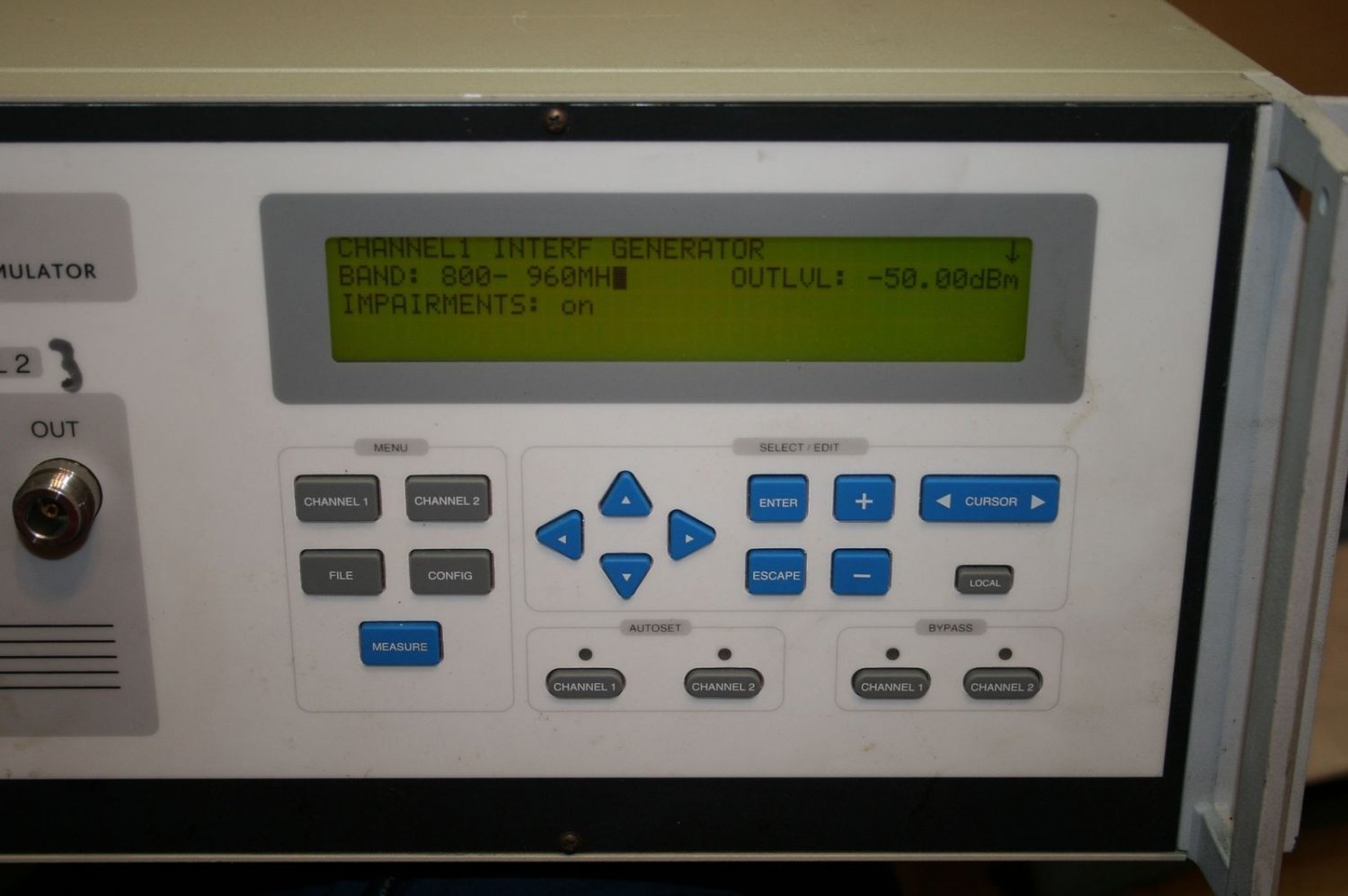 Spirent TAS4600A TAS 4600A Dual Channel Noise and Interference Emulator ...