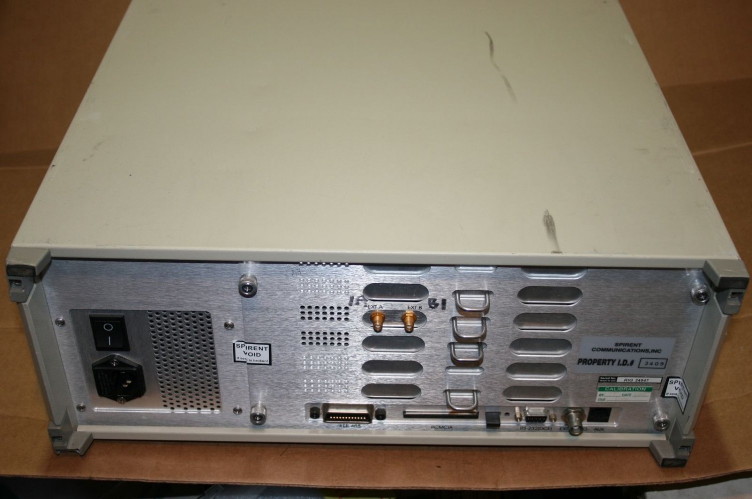 Spirent TAS4600A TAS 4600A Dual Channel Noise and Interference Emulator ...