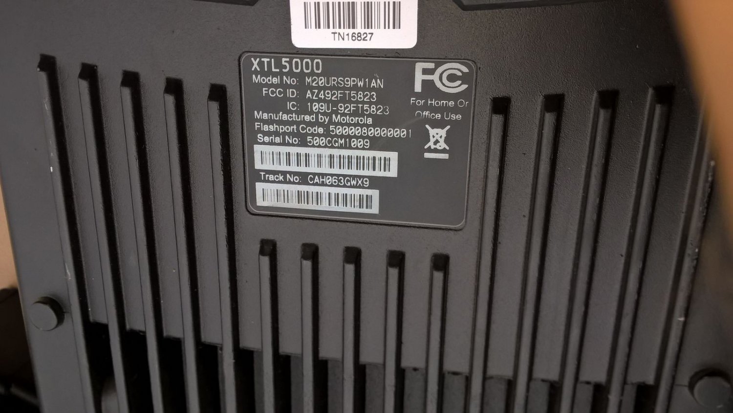 Motorola Astro XTL5000 M20URS9PW1AN 700/800MHZ UHF Digital Radio XTL 5000