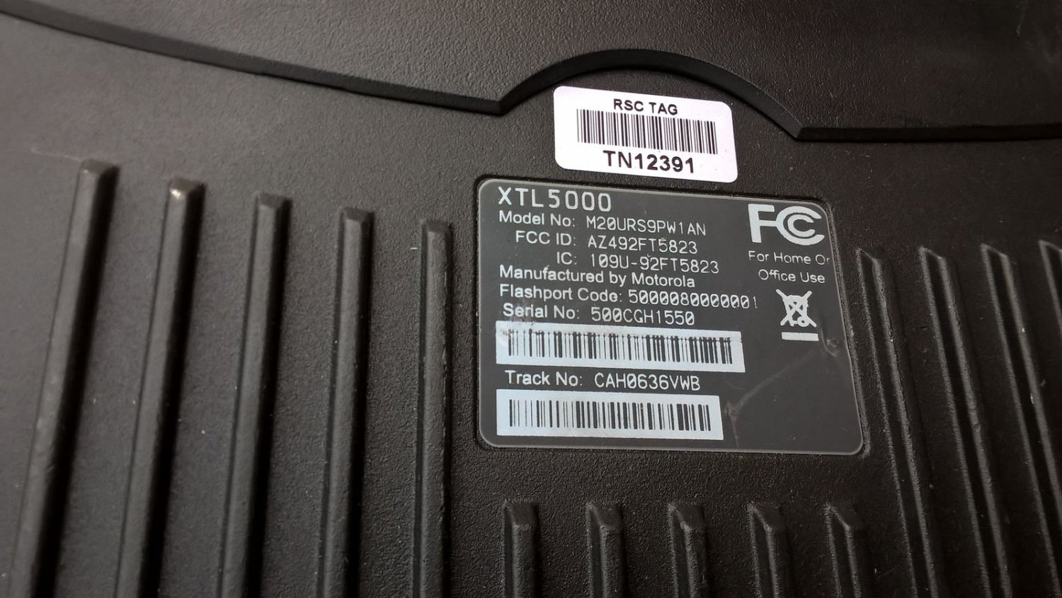 Motorola Astro XTL5000 M20URS9PW1AN 700/800MHZ UHF Digital Radio XTL 5000