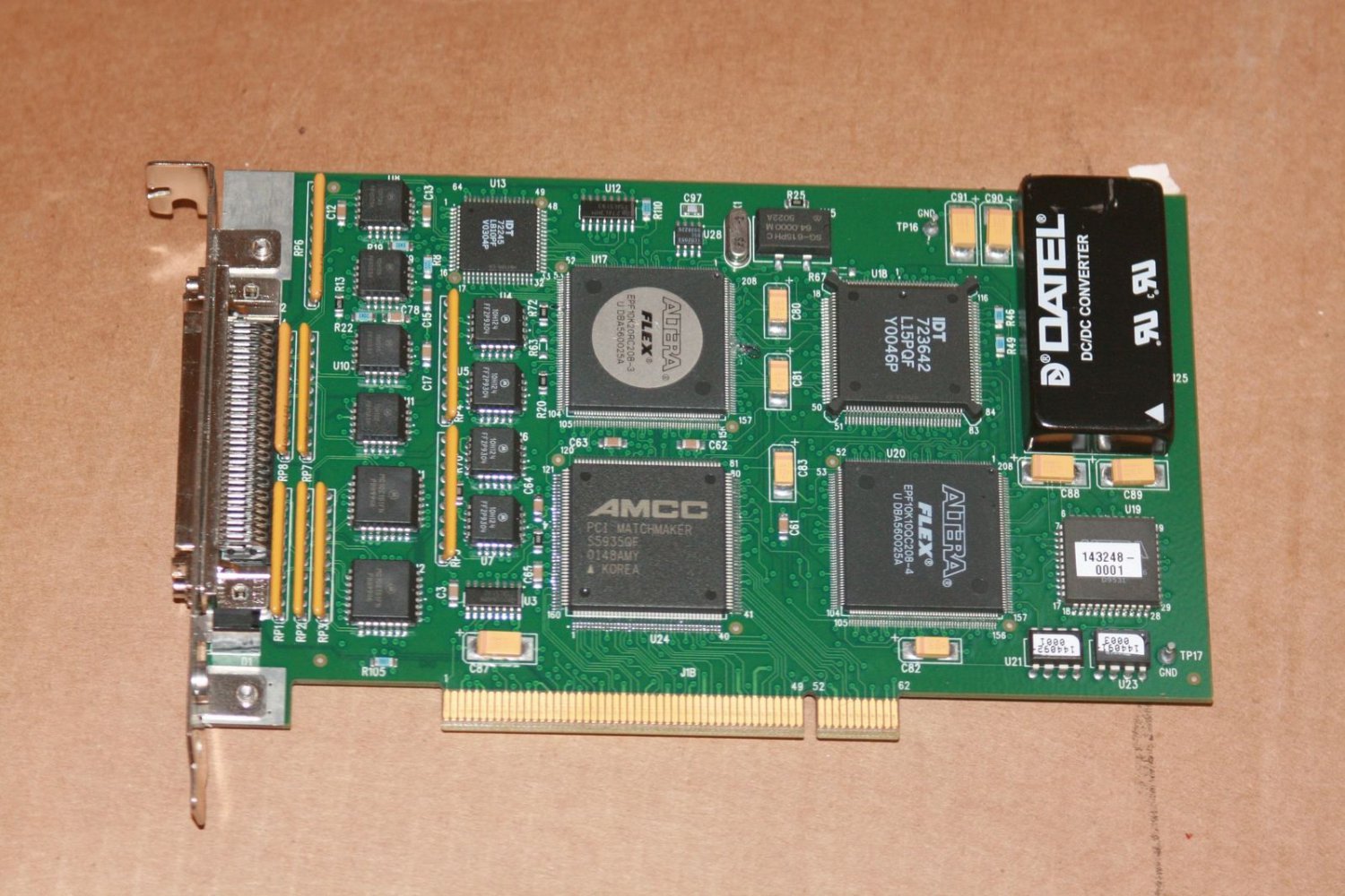 CALCULEX DTI-201 PCI Bus Interface (PBIF) Card for Ampex DCRsi/ Metrum ...