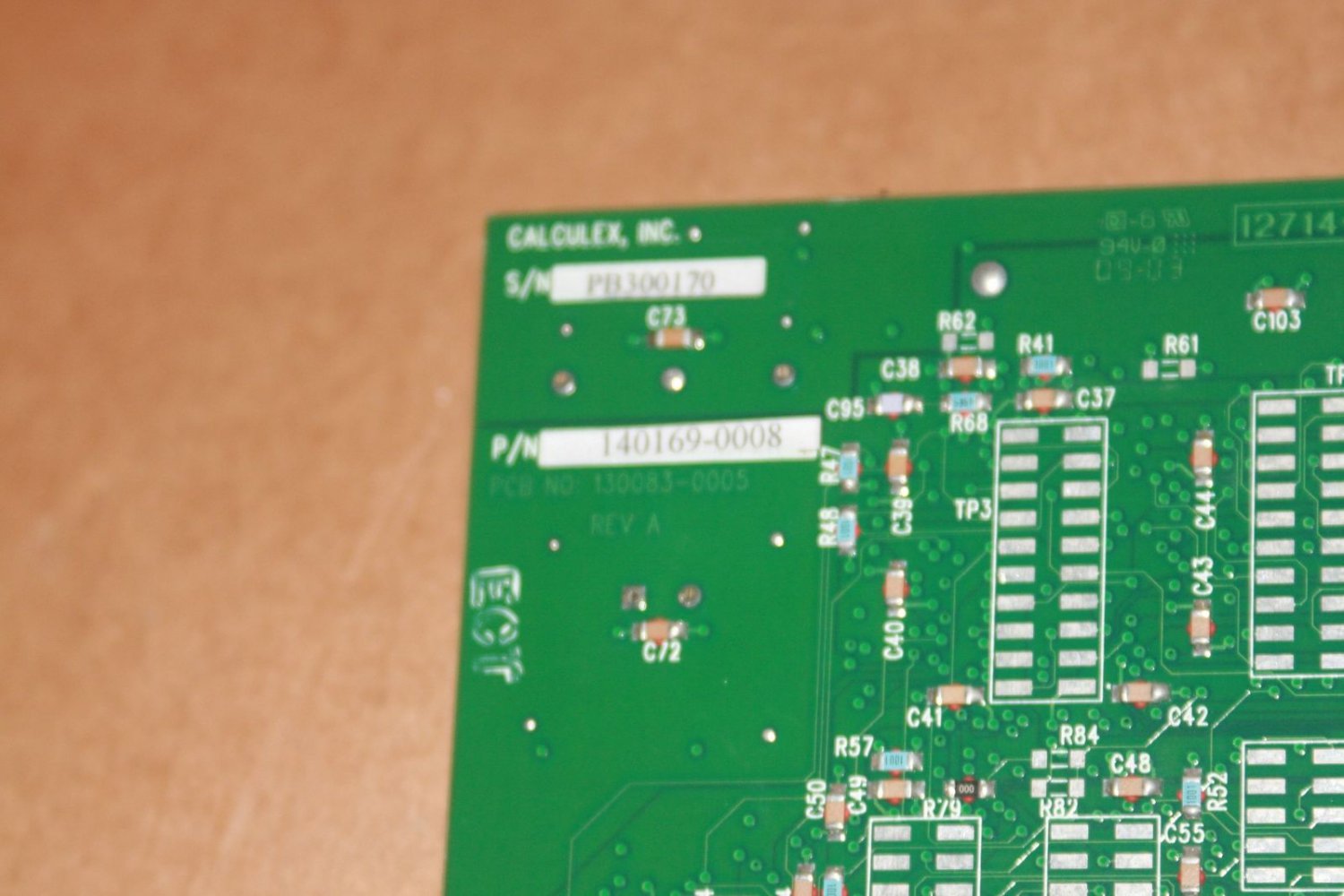 CALCULEX DTI-201 PCI Bus Interface (PBIF) Card for Ampex DCRsi/ Metrum ...