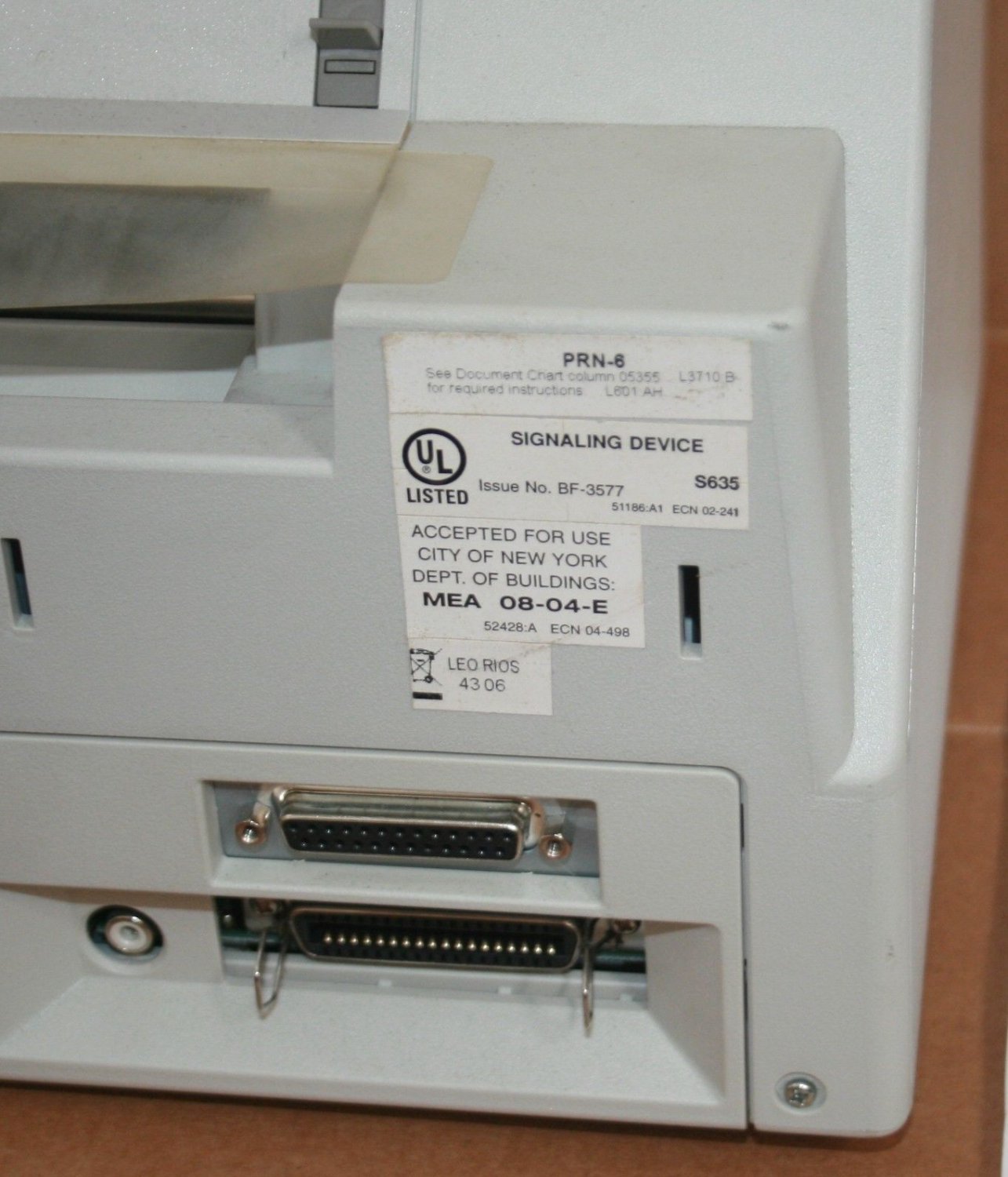 Notifier By Honeywell PRN-6 Tally Dascom T2240/9 Dot Matrix Printer 4 ...