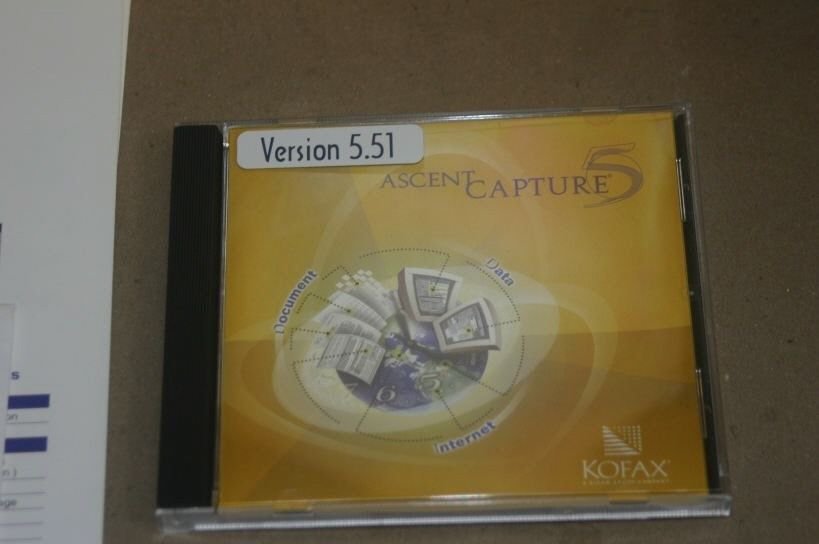 Kofax Ascent Capture 5/5.5 unlimited Scans License Key Dongle Parallel