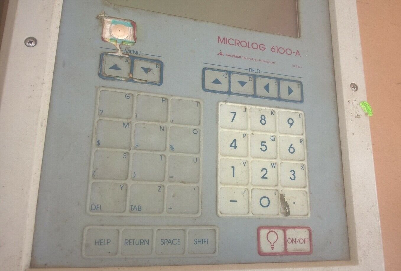 SKF Microlog 6100-A Vibration Spectrum Analyzer Field Balancing Monitor