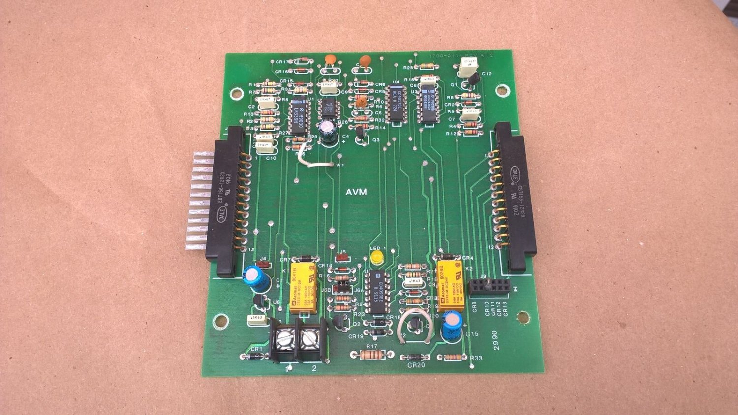 FCI AVM Module 1700-0114 Rev a-2 Module Board card