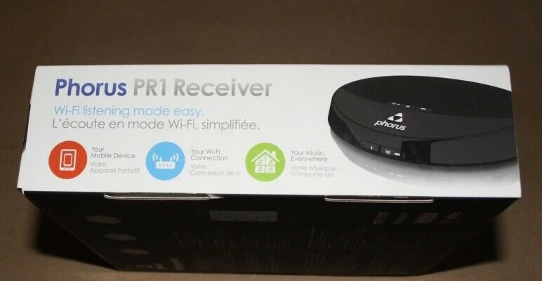 NEW Phorus PR1 Receiver with Multi-Room Wireless Audio Streaming