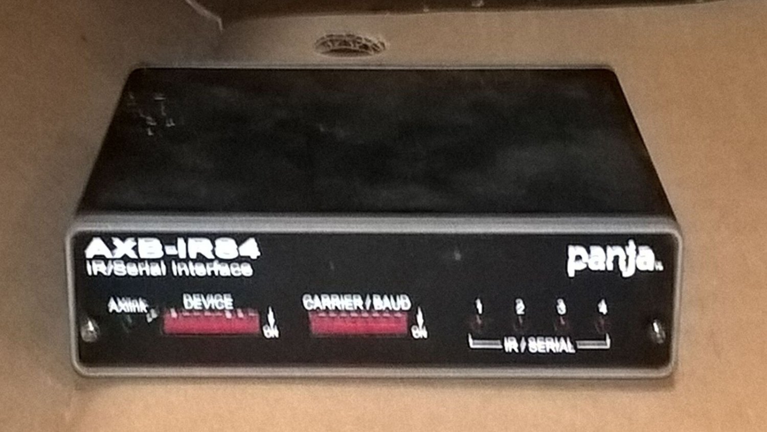 AMX AXB-IRS4 IR/ Serial Interface Version 1.05 FG914 Panja Phast