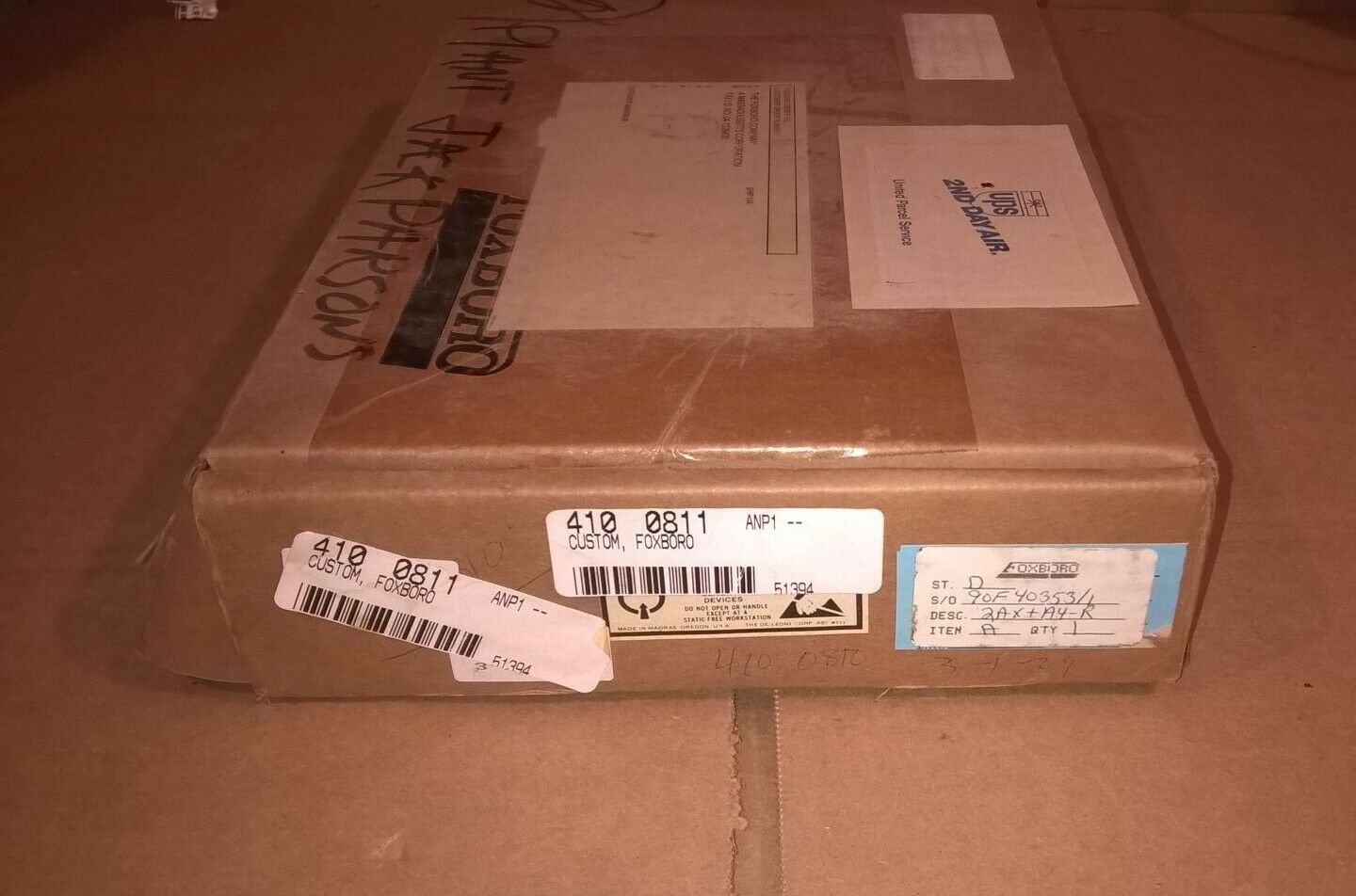 INVENSYS Foxboro 2AX+A4-R Spec 200 System P&I Control Card Original Box ...