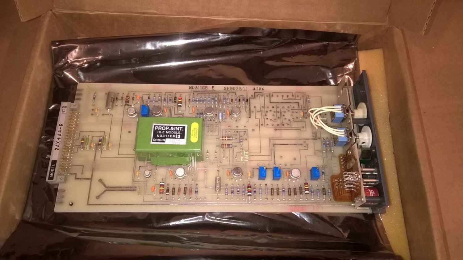 INVENSYS Foxboro 2AX+A4-R Spec 200 System P&I Control Card Original Box ...