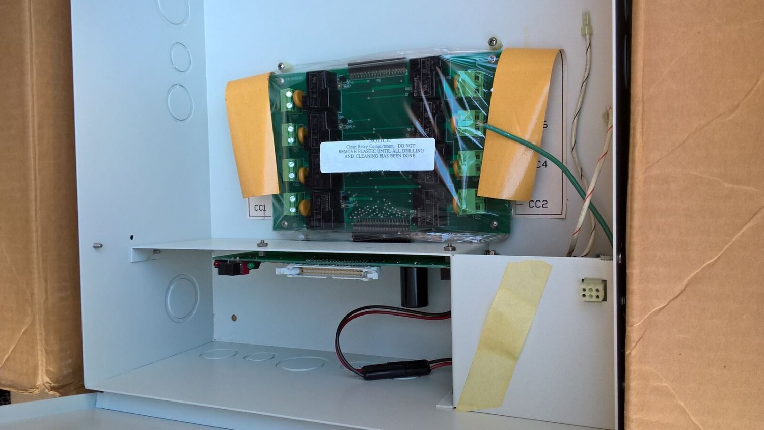 Trane LCP 32/0 Industrial 32-Input Enclosure Box Lighting Control Panel ...