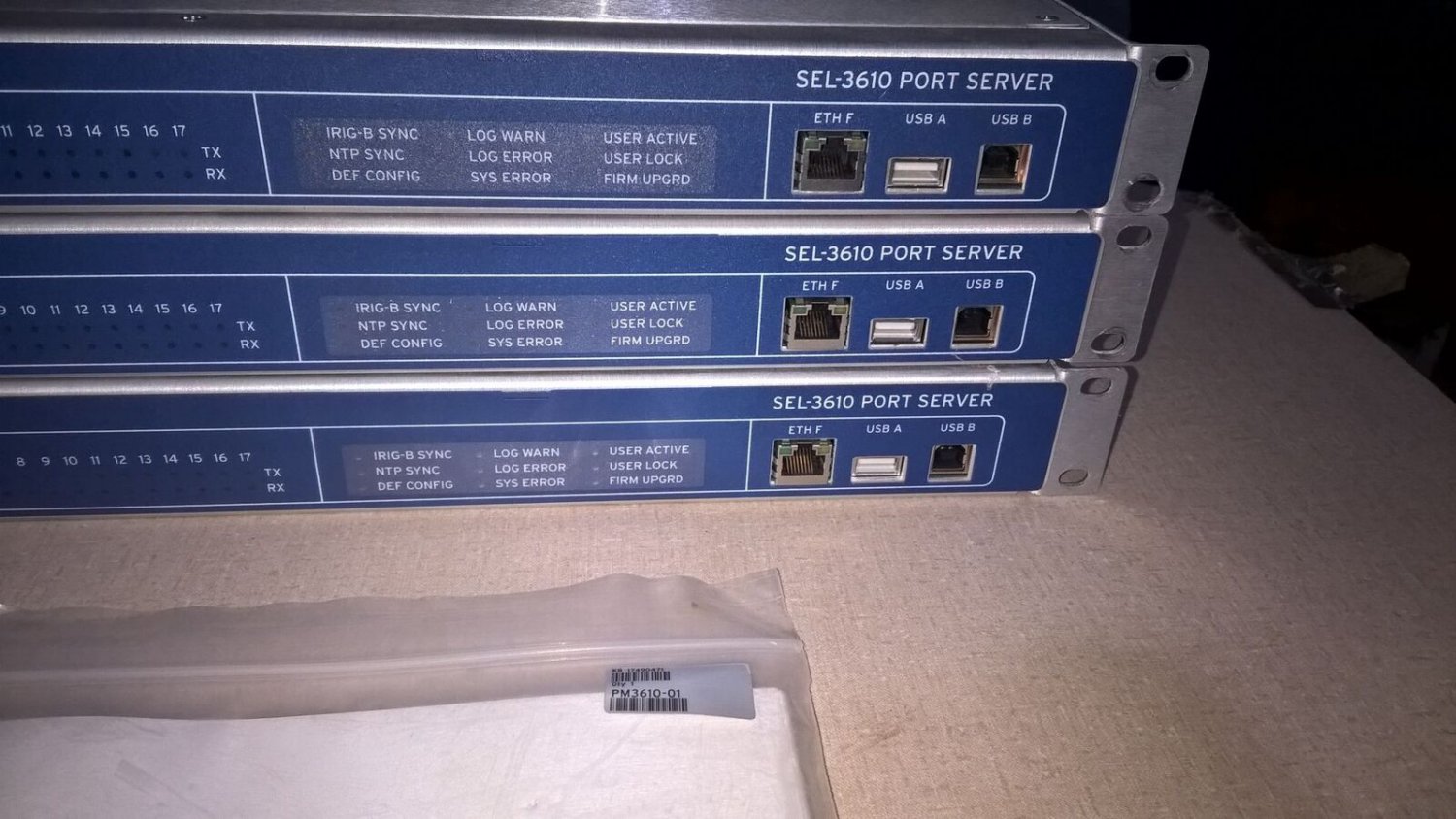 Schweitzer Engineering Labs SEL-3610 17-Port Serial Ethernet Server ...