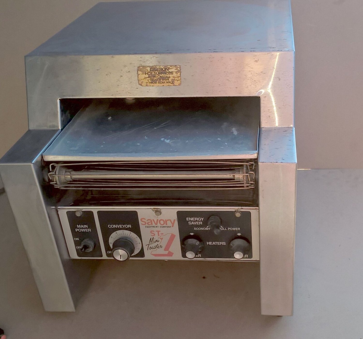 Merco Savory Alco Mini-Conveyor Toaster Model St-1 120v PN :14500