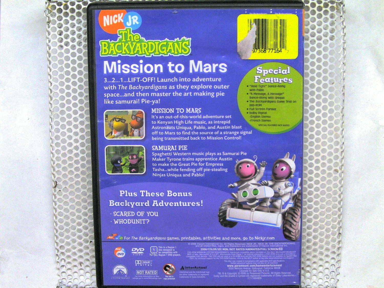 The Backyardigans: Mission to Mars (DVD, 2006)
