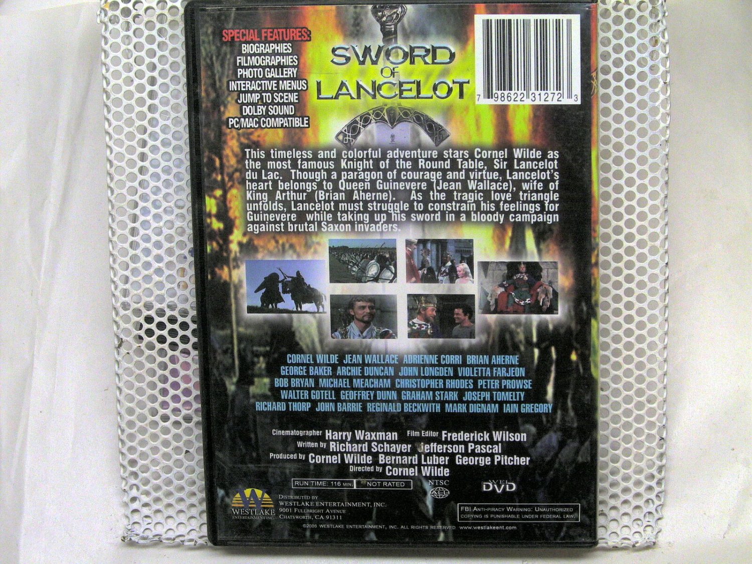 Sword Of Lancelot (1963) (Full Frame) dvd