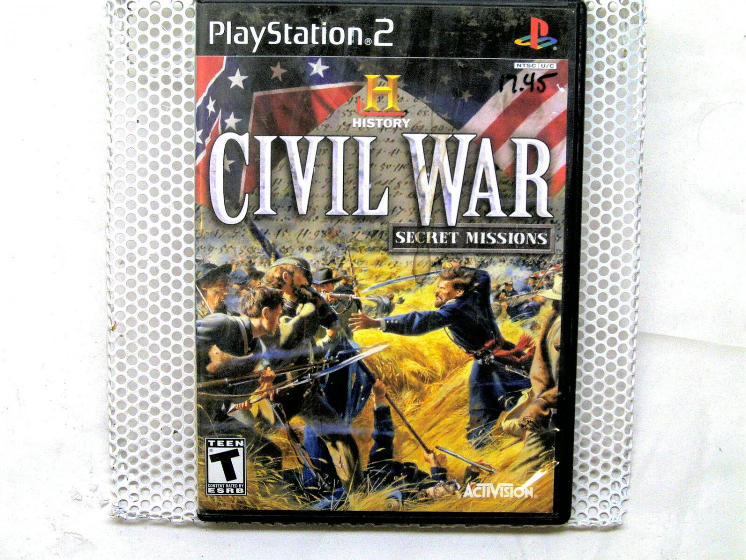 History Channel Civil War: Secret Missions - PlayStation 2 (PS2)