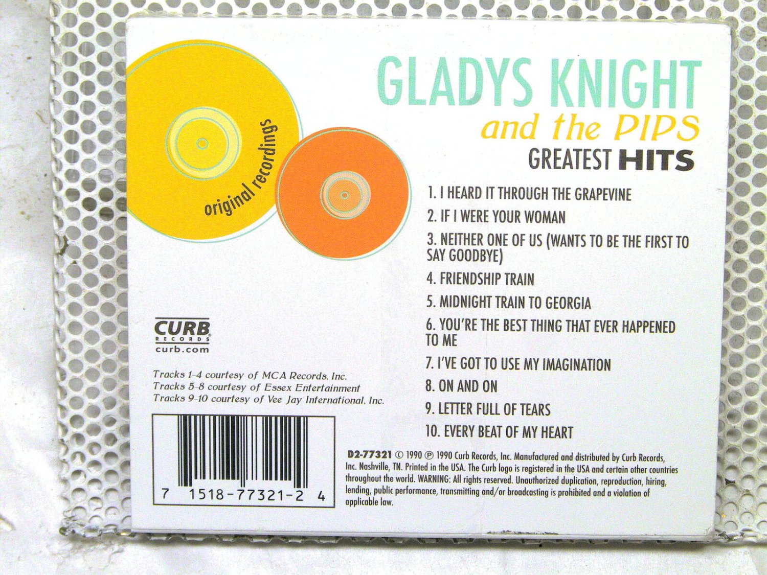 New sealed Gladys Knight - Greatest Hits - CD