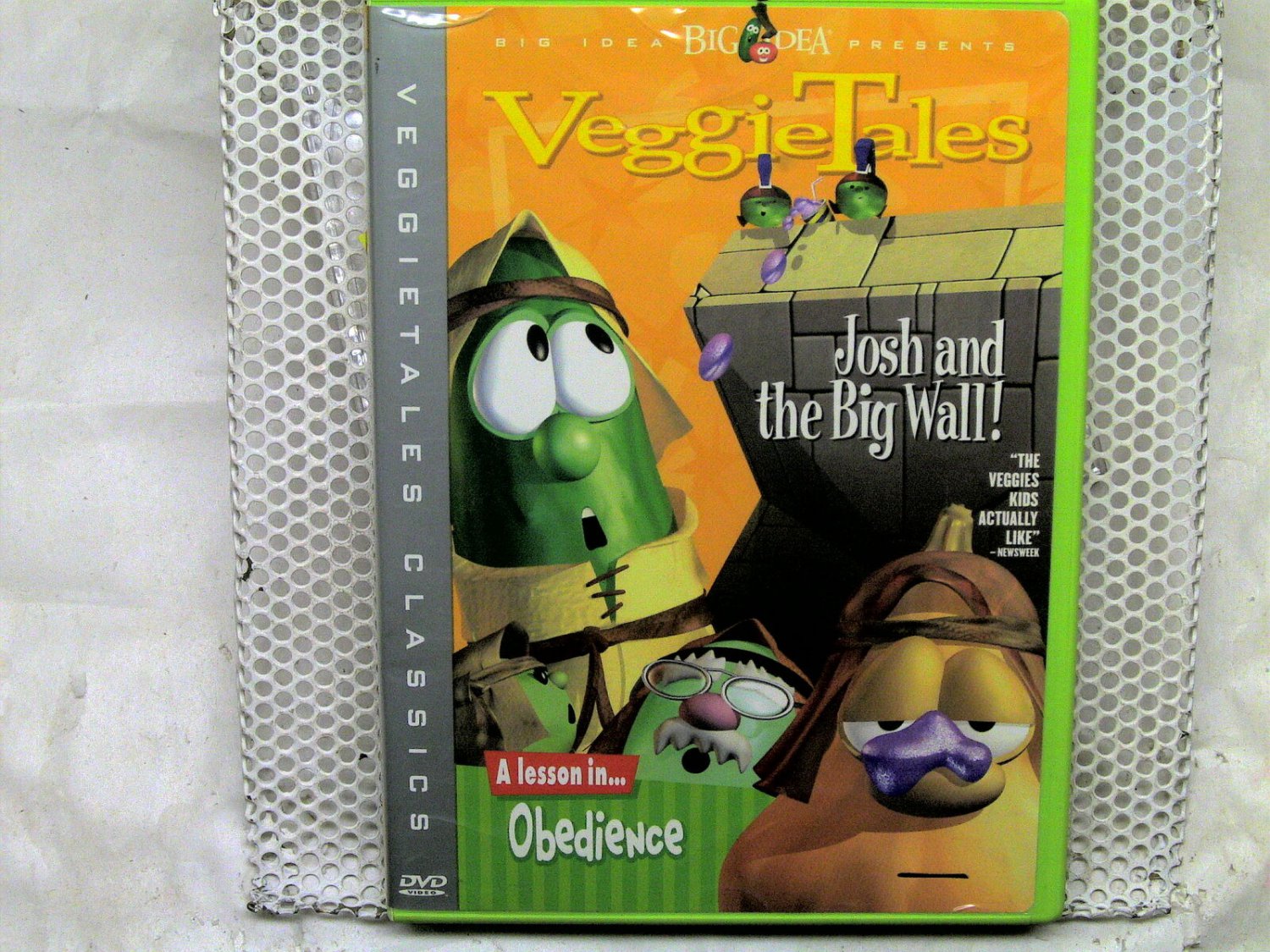 Dvd- veggie Tales: Josh & The Big Wall Good'