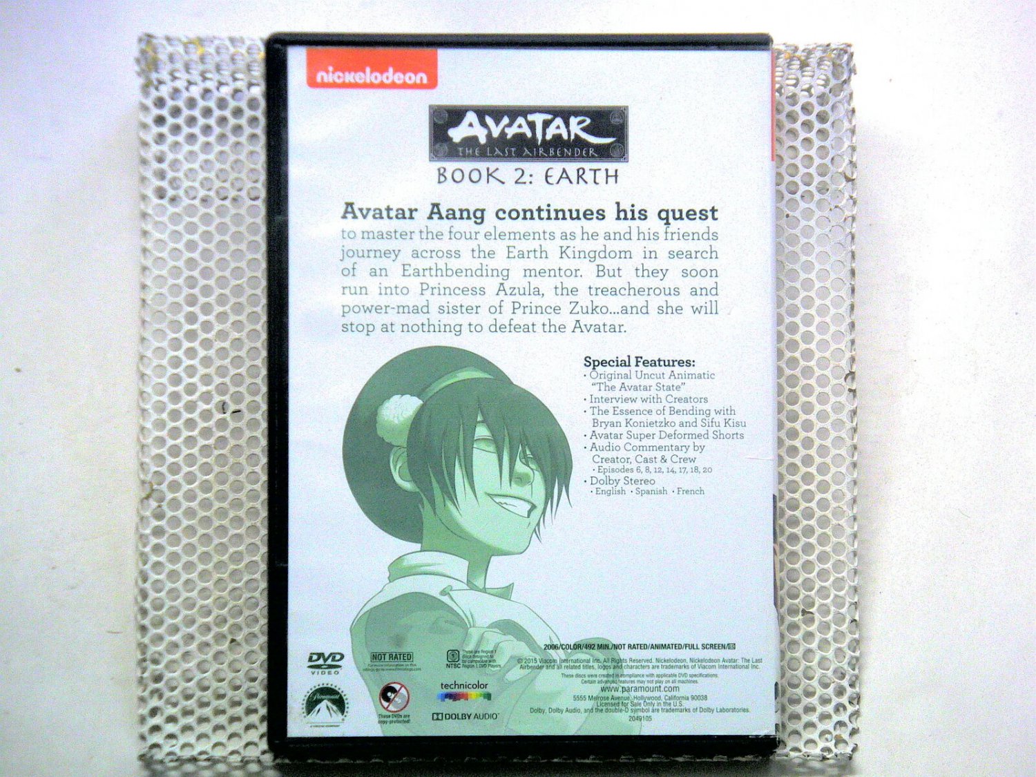 Avatar: The Last Airbender - Book 2: Earth - Vol. 2 [DVD] [2007] 5-disc Set