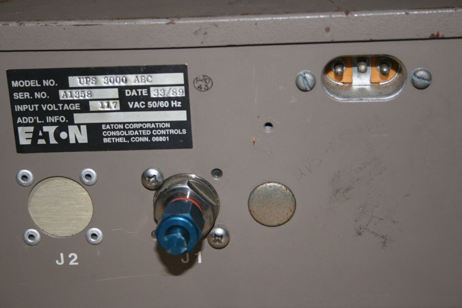 Rice Lake Eaton Condec ups 3000 Digital PRESSURE INDICATOR CALIBRATOR ...