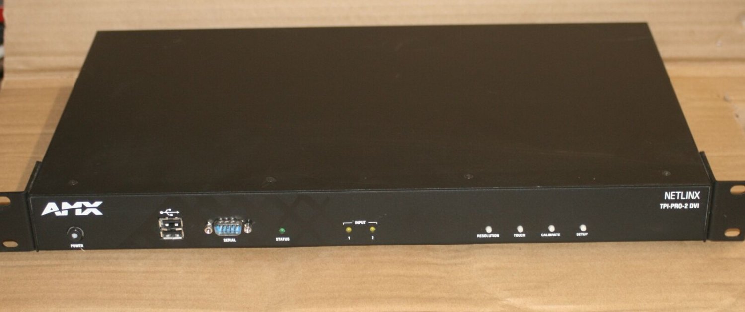 AMX Harmon Netlinx TPI-PRO-2-DVI Total Presentation W/power adapter ...