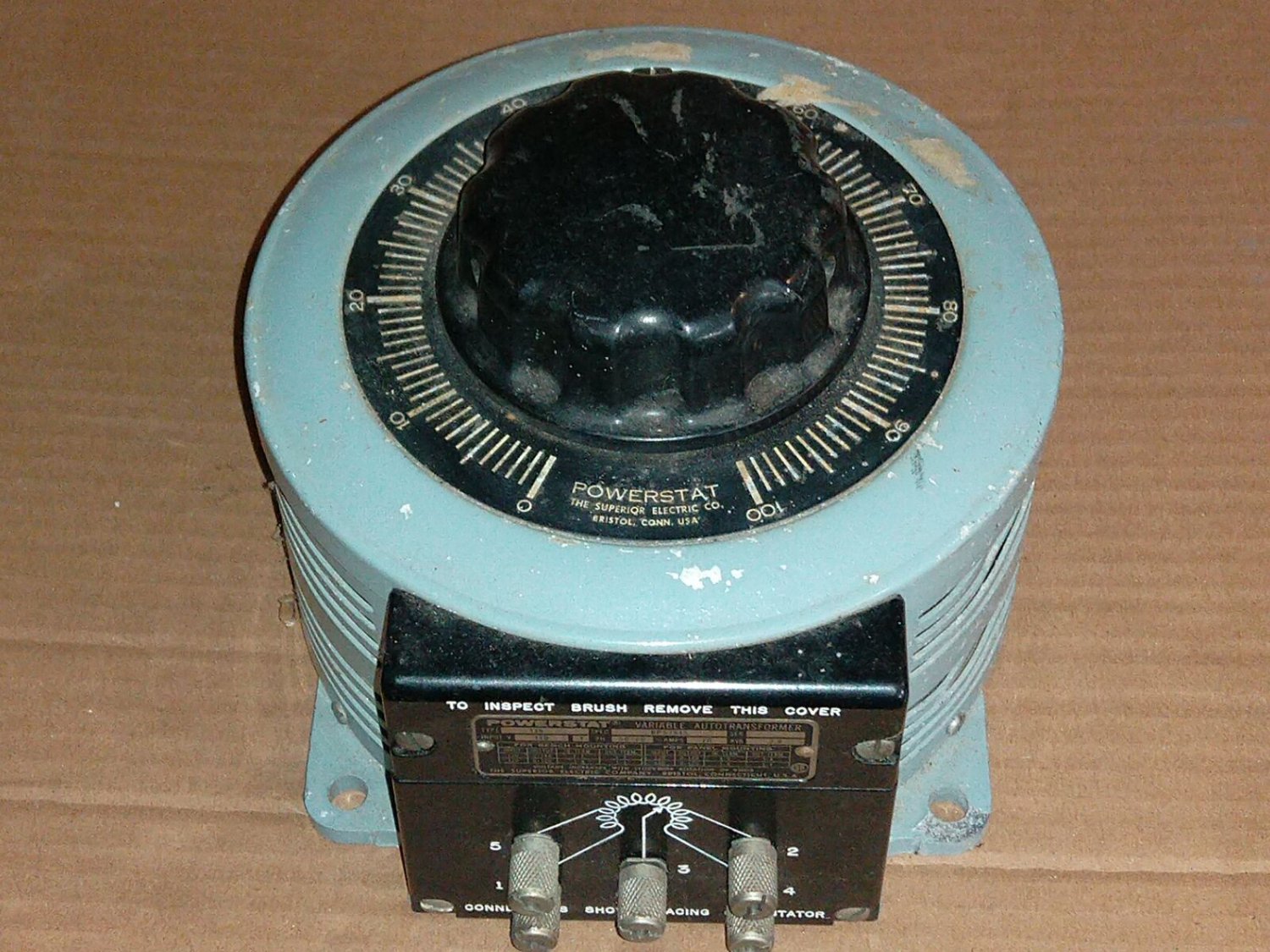POWERSTAT VARIAC Superior Electric 136 20Amps 120v 0-140V Autotransformer