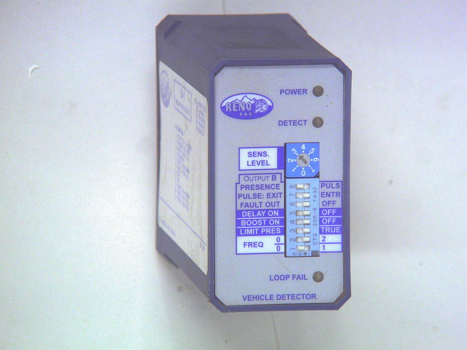 Reno A & E Model BX-4 Auto Gate Vehicle Detector Module Ground Loop