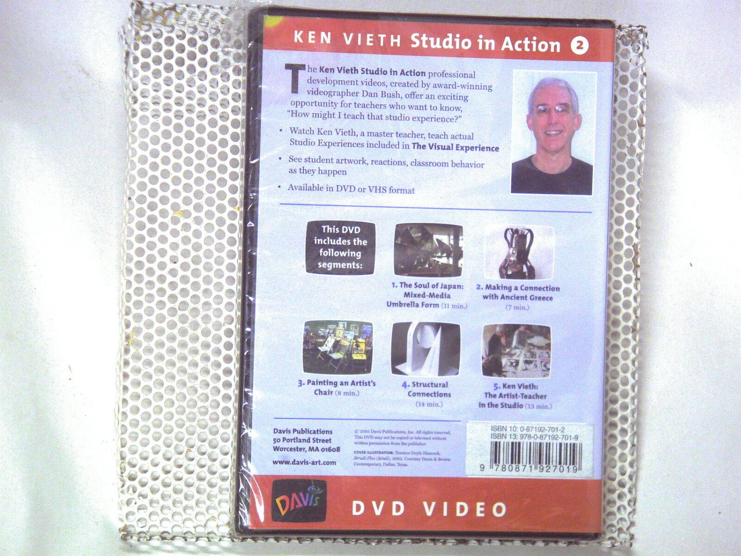 New sealed Studio In Action 2 The Visual Experience, Ken Vieth (DVD)(2005)