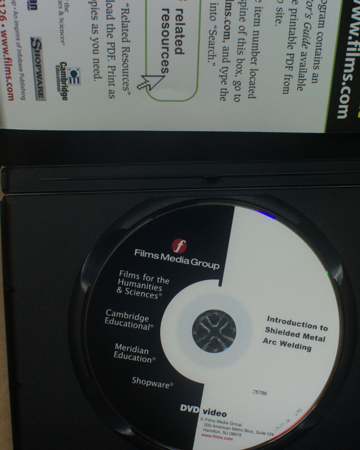 Introduction Shielded Metal Arc Welding DVD Video Mederian Education Corp.