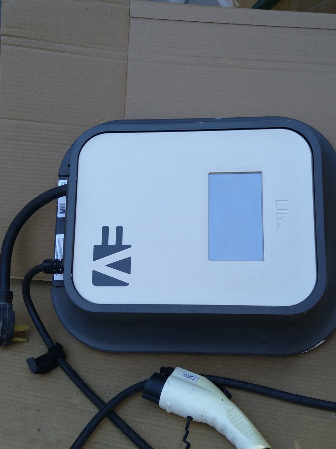 ECOTALITY BLINK EV VEHICLE CHARGING STATION WE-30CIRE EVSE Charging ...