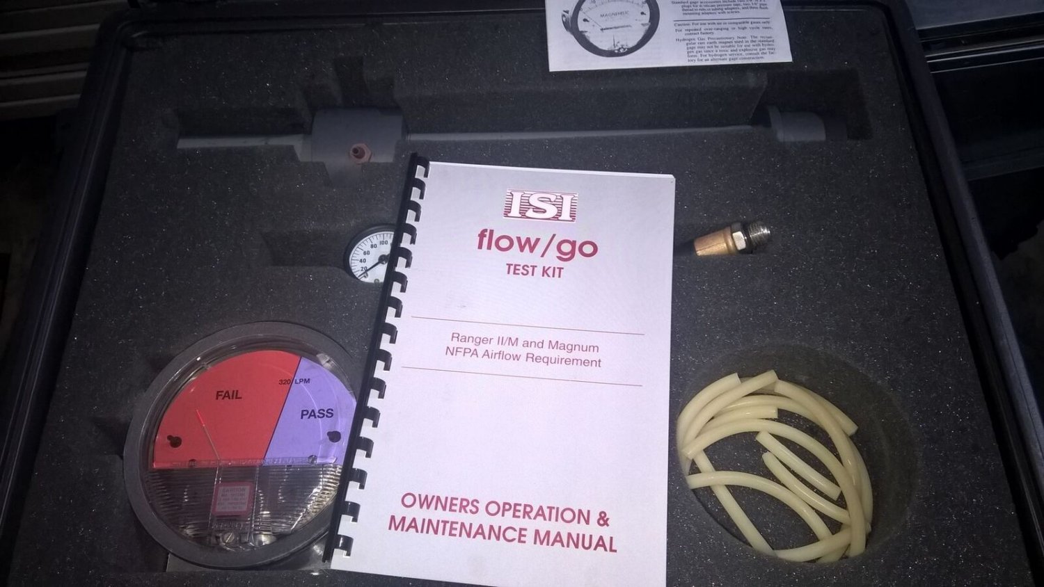 Avon ISI Flow/GO Test Kit for Ranger II/M Magnum NFPA Airflow
