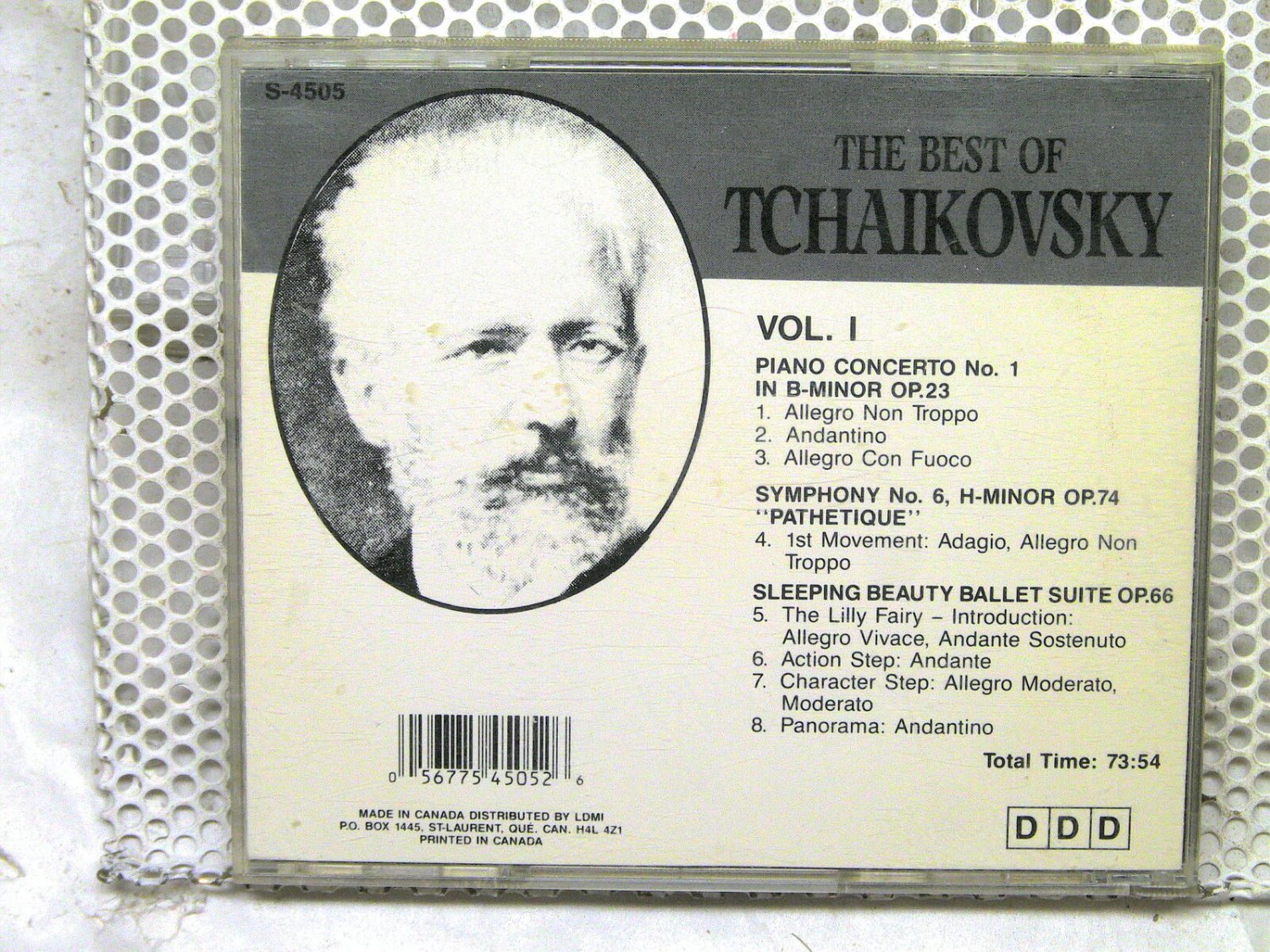 Tchaikovsky: The Best Of Tchaikovsky Vol. 1 [CD]