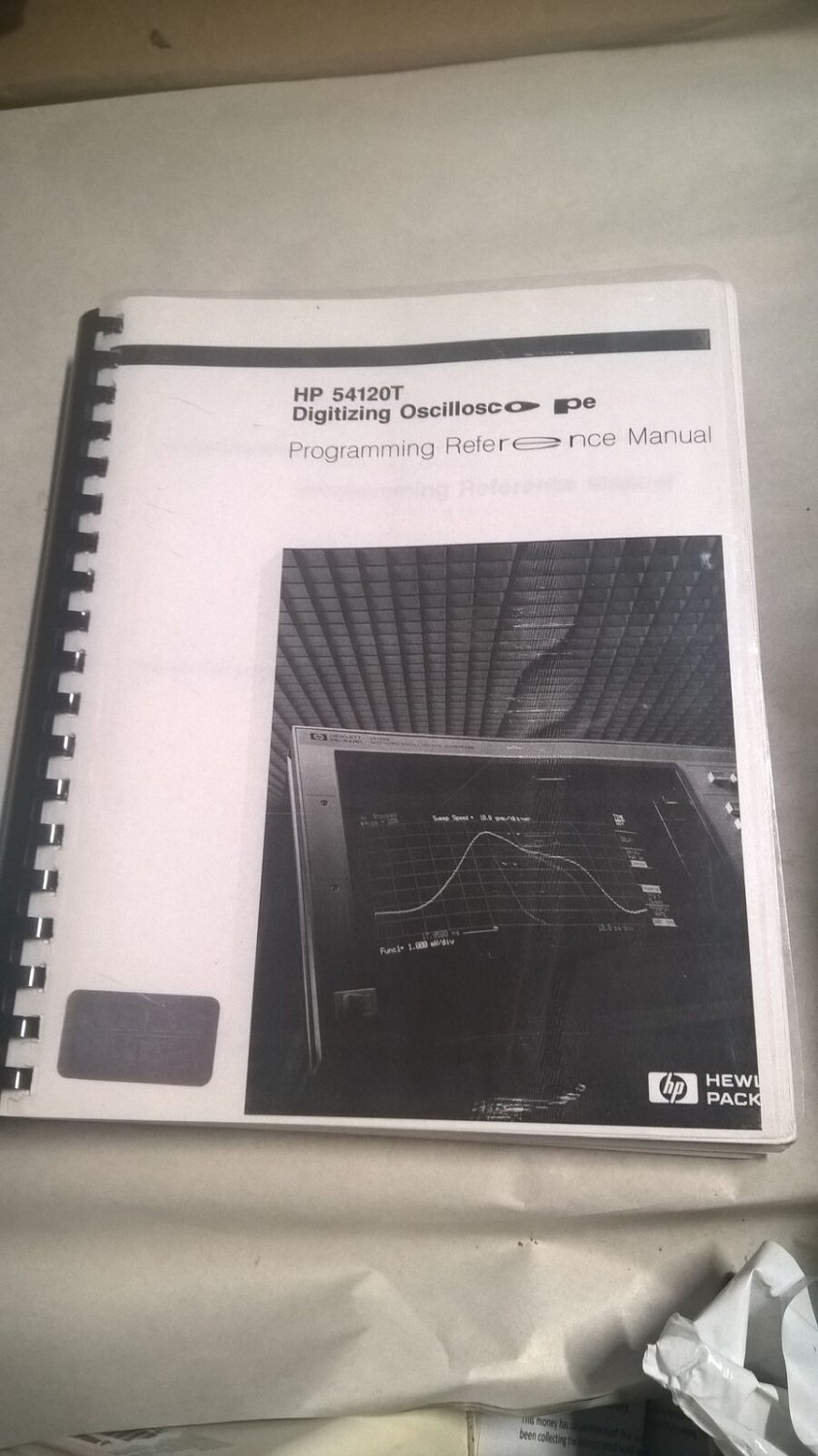 HP 54120T Digitizing Oscilloscope Programming Reference Manual