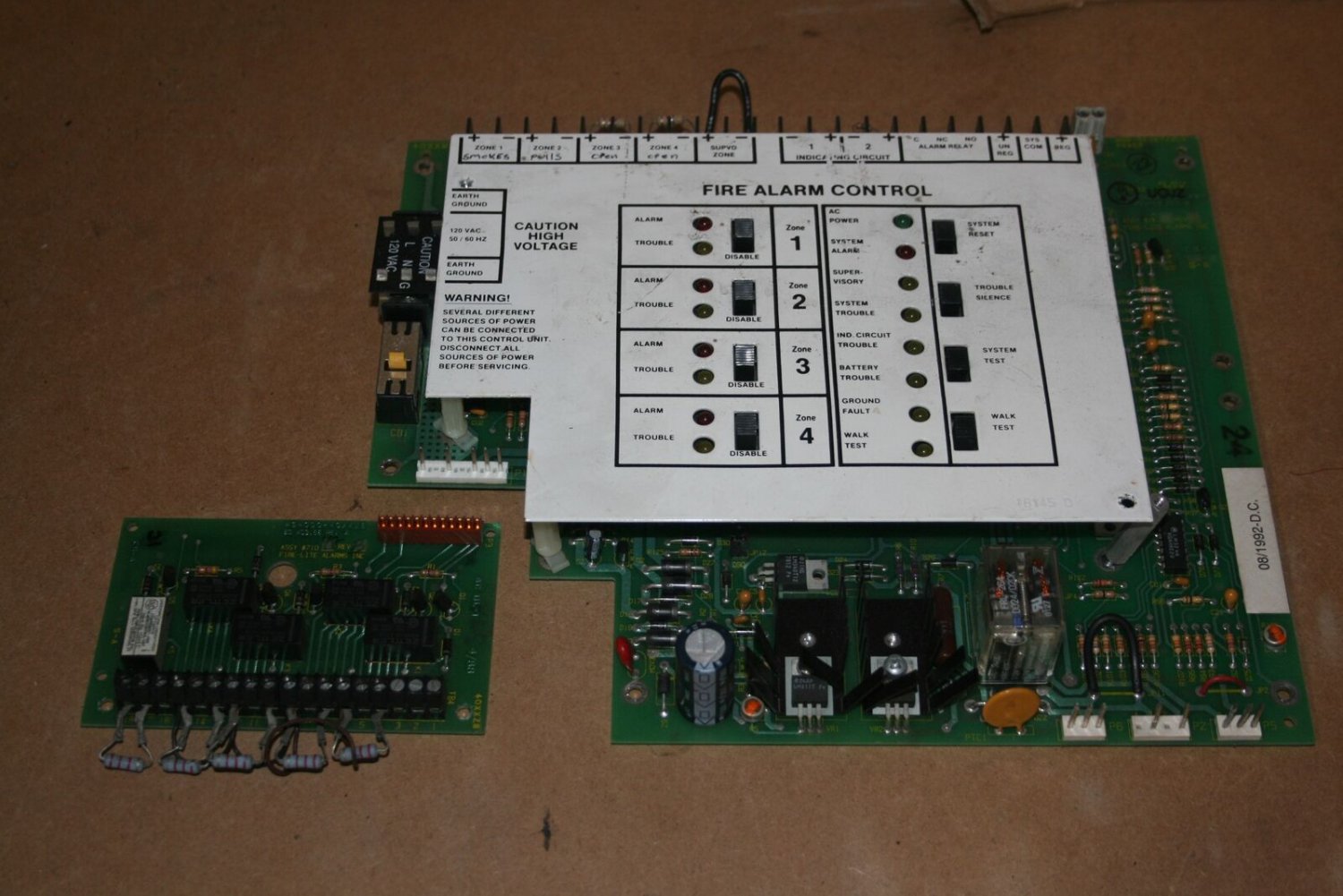 FIRE ALARM CONTROL PANEL MS-4000 40XXMB FireLite Honeywell Fire Lite+40xxzb