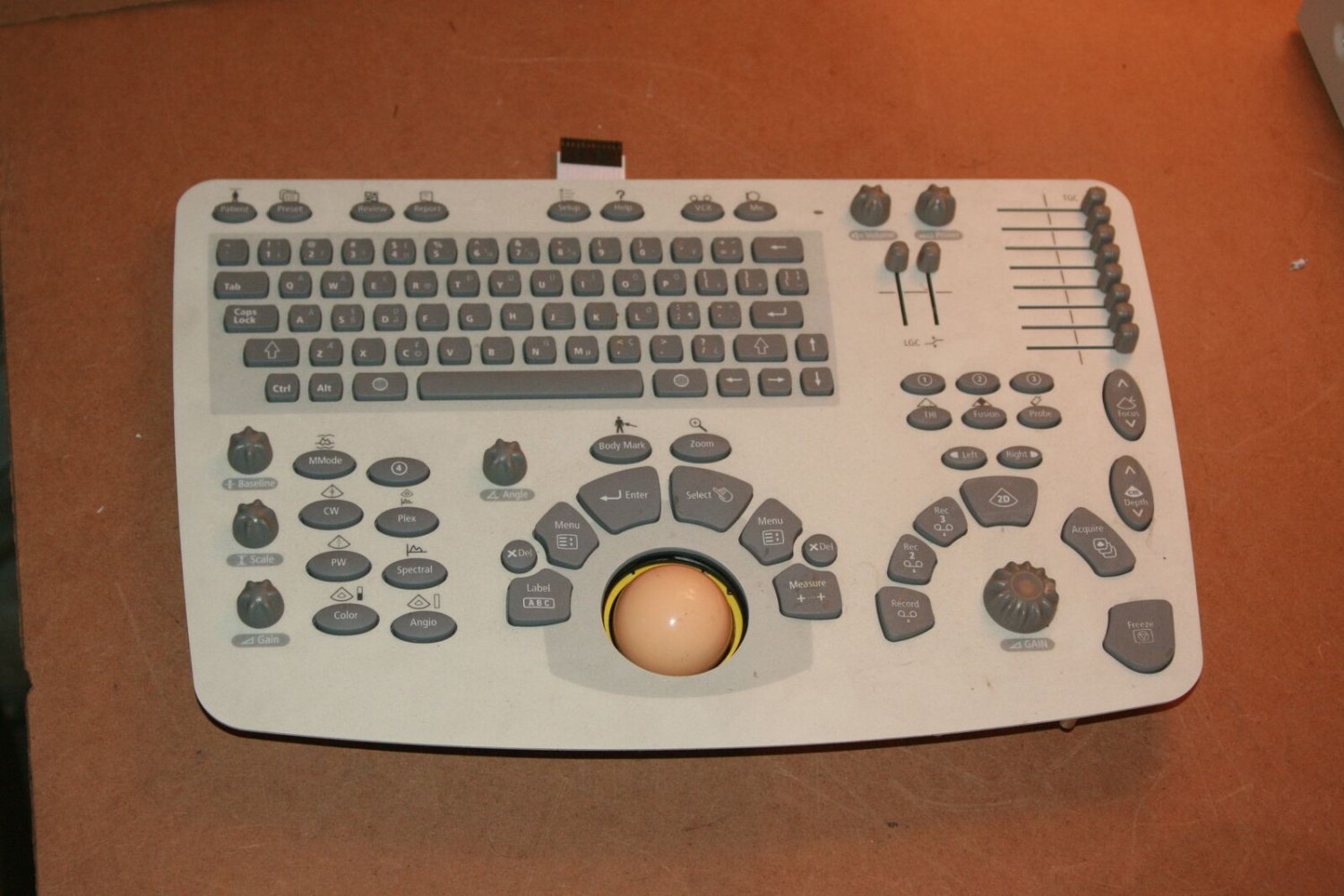 Philips Envisor HD Keyboard Keypad with Trackball 453561184013 MKE Esterline