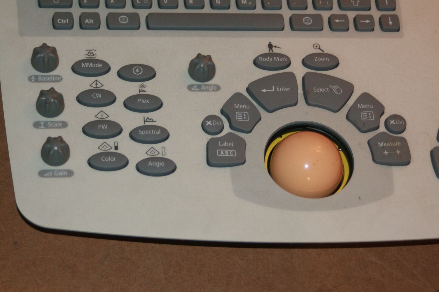 Philips Envisor HD Keyboard Keypad with Trackball 453561184013 MKE Esterline