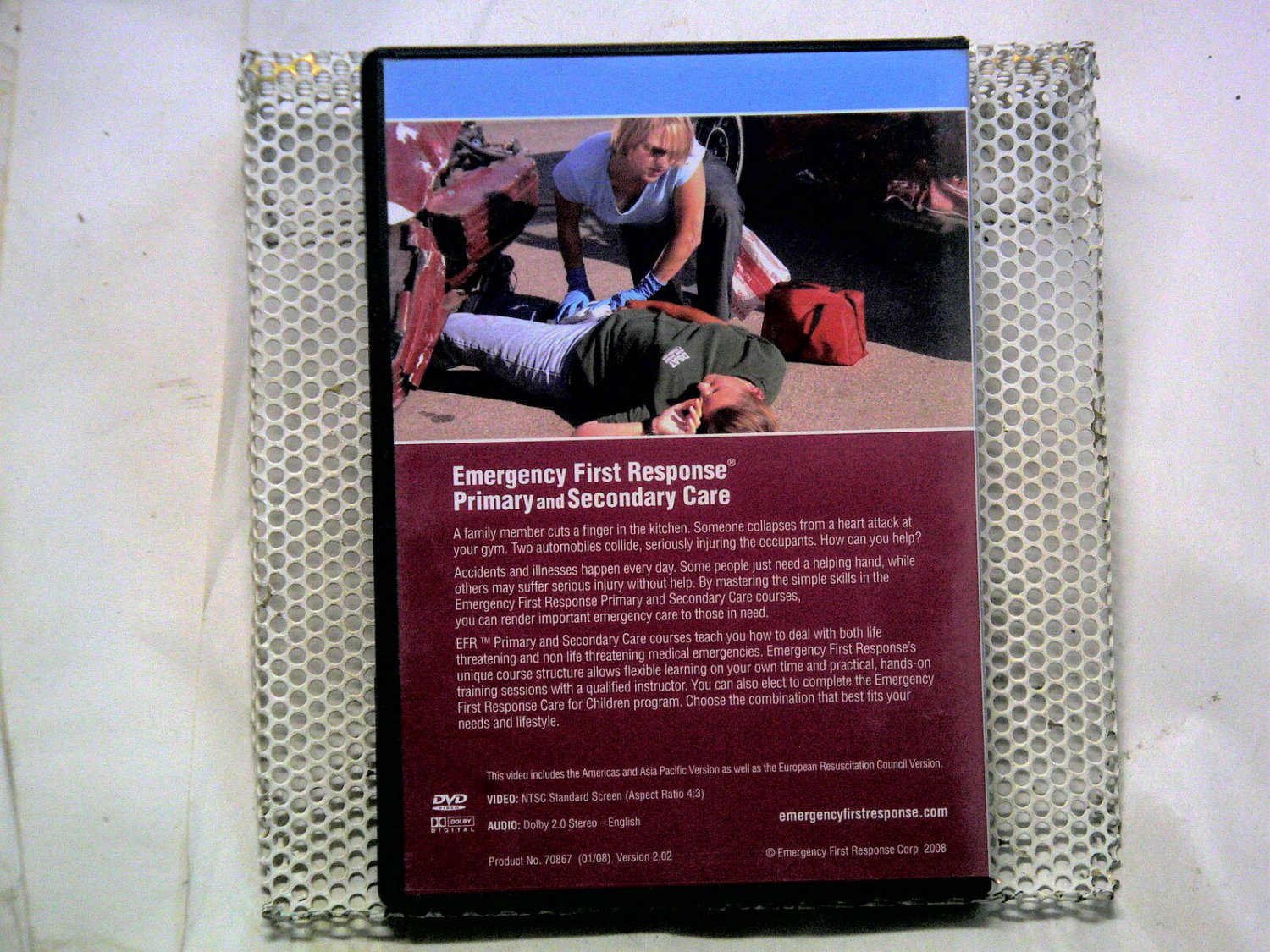 Emergency First Response: Primary And Secondary Care Video [DVD][2008]