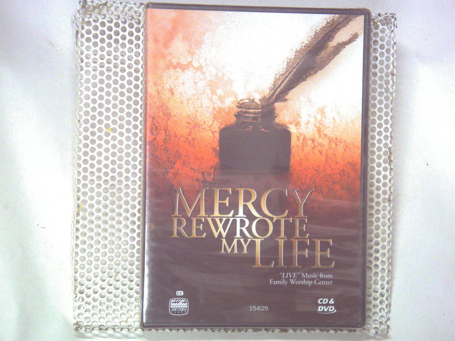 New sealed Jimmy Swaggart Mercy Rewrote My Life Sealed [DVD] And [CD][2013]