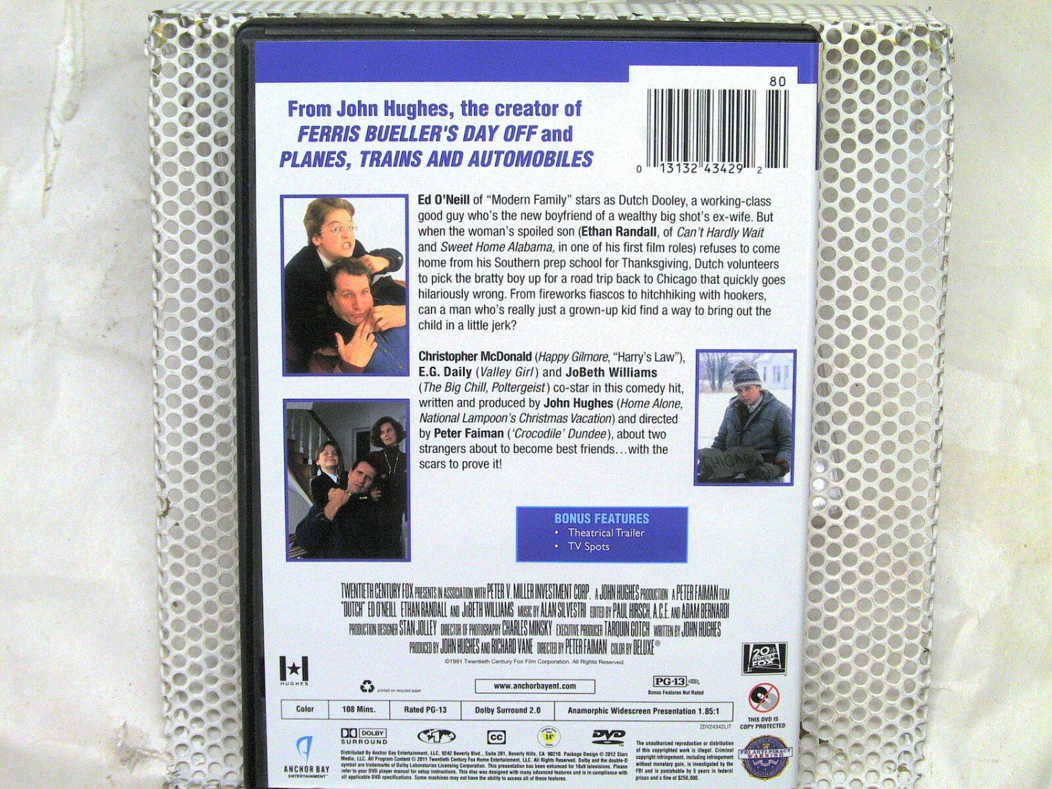 Dutch DVD John Hughes Creator of Home Alone DVD