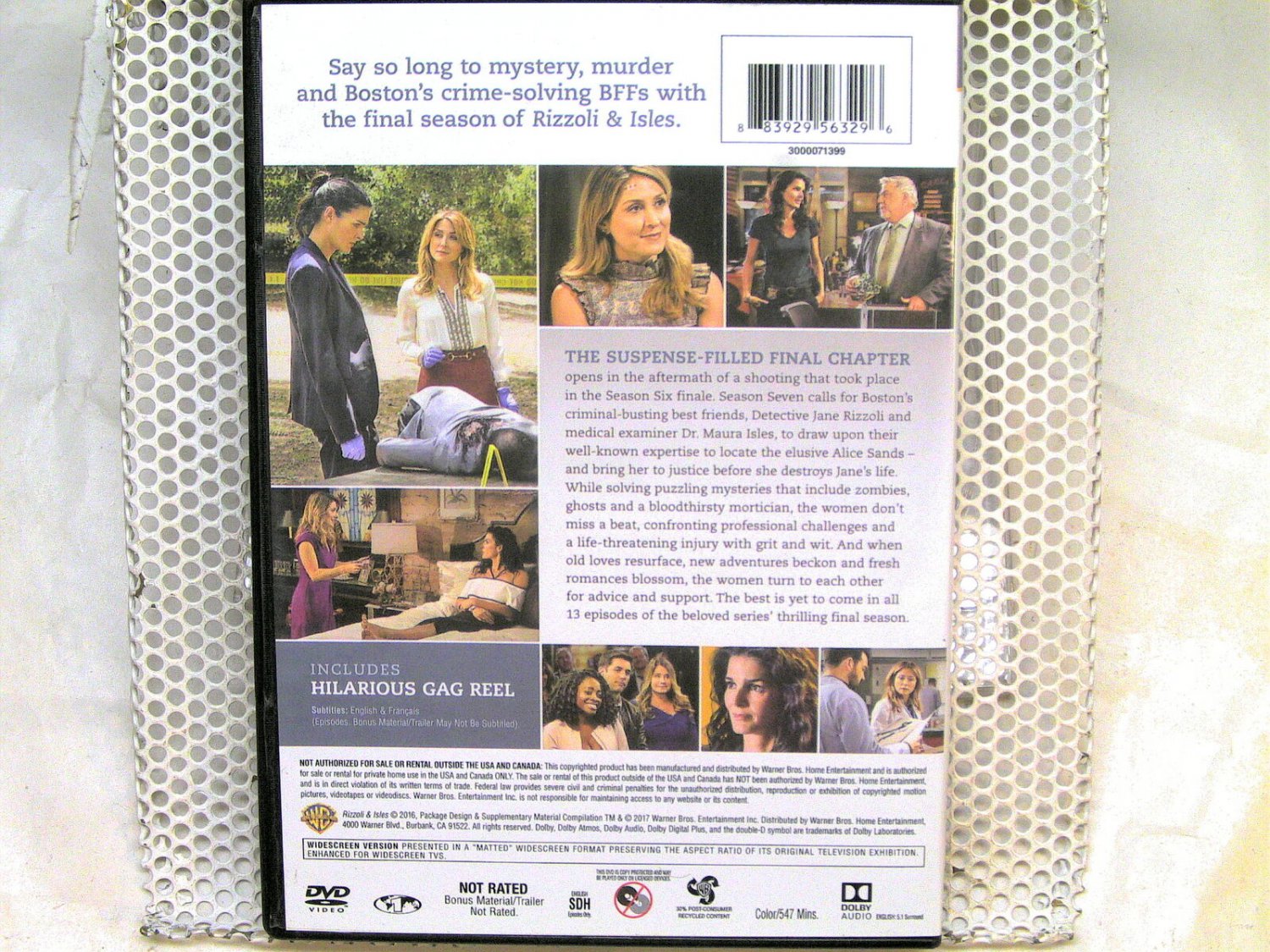 Rizzoli & Isles: The Complete Seventh and Final Season [DVD] 2016