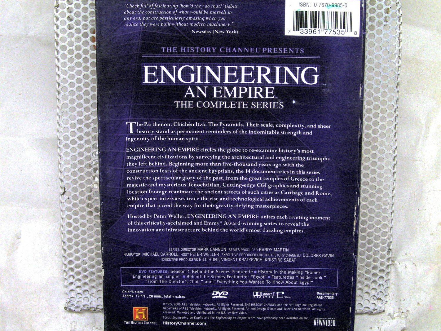 Engineering an Empire The Complete Series History Channel 6 Discs [DVD]