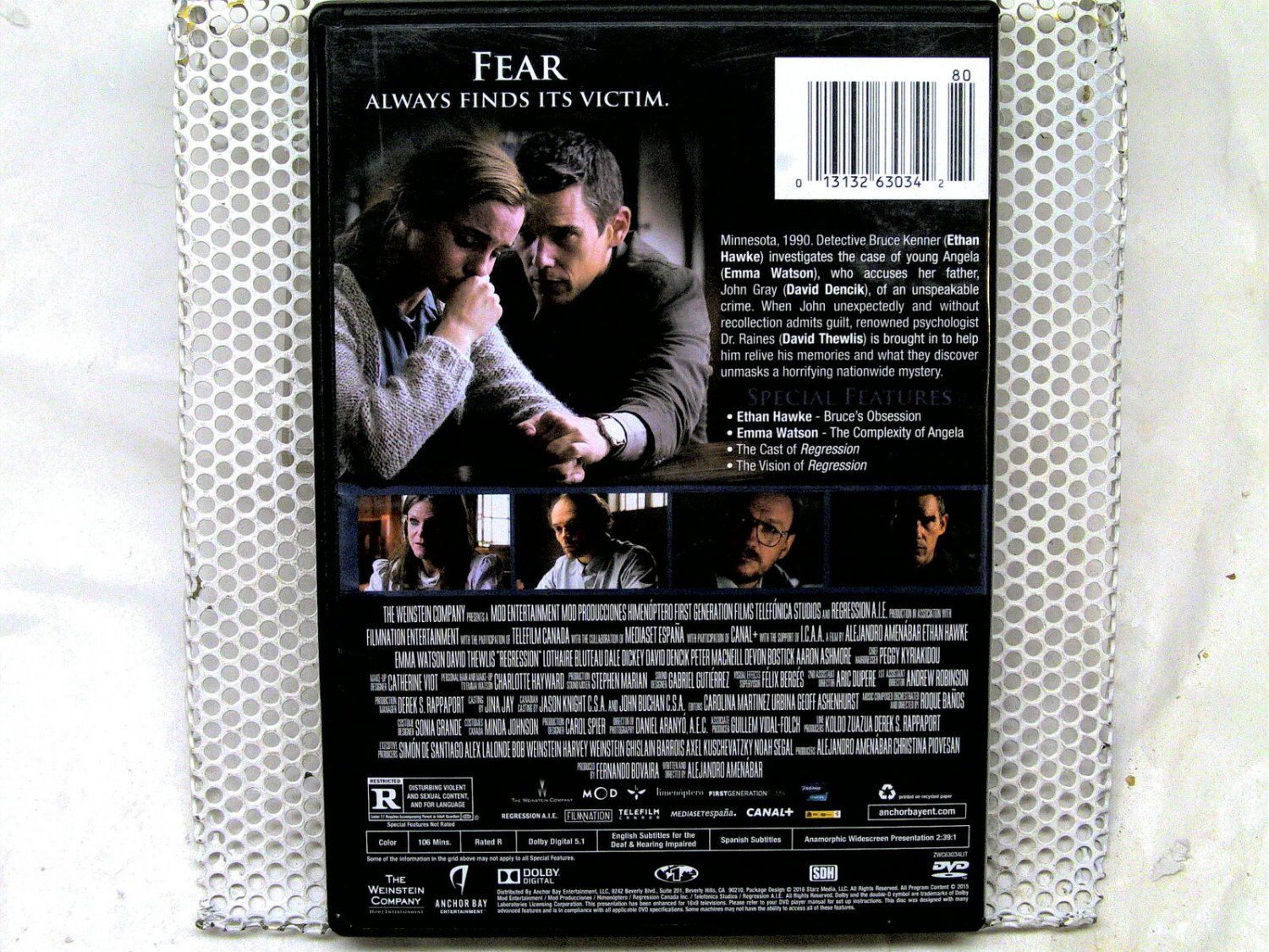 Regression [DVD] [2015]